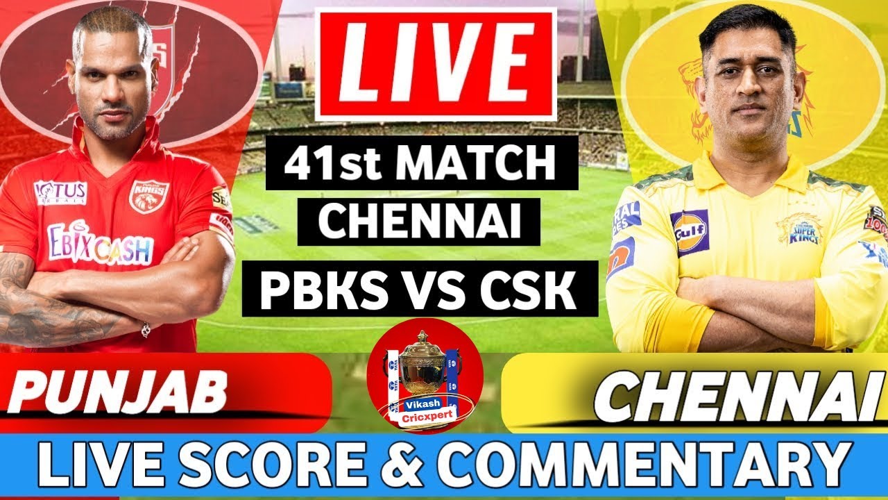 Live: CSK vs PBKS IPL Live Score & Commentary - IPL 2023 live | Chennai ...
