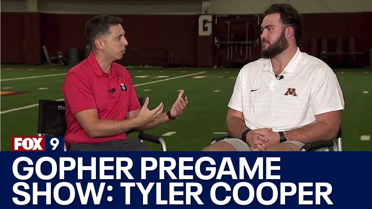 Gopher Pregame Show: Tyler Cooper sit down - YouTube