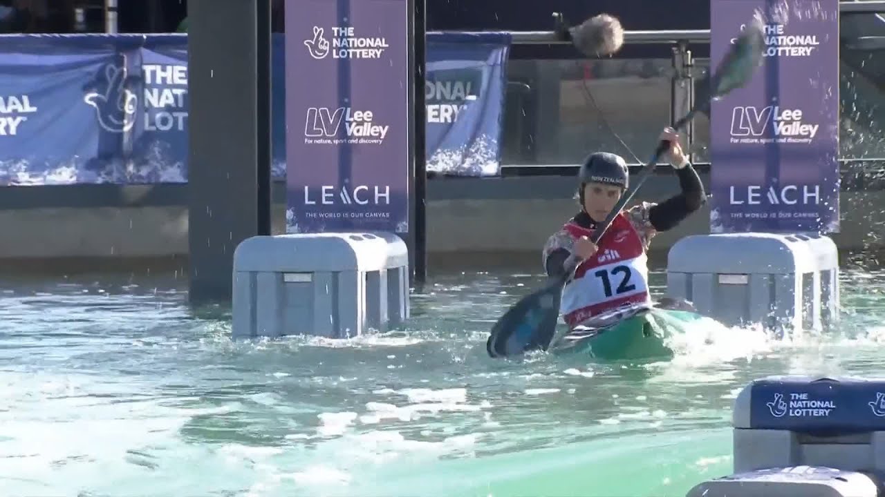 Luuka Jones Australia Semi Final / 2023 ICF Kayak Slalom World ...