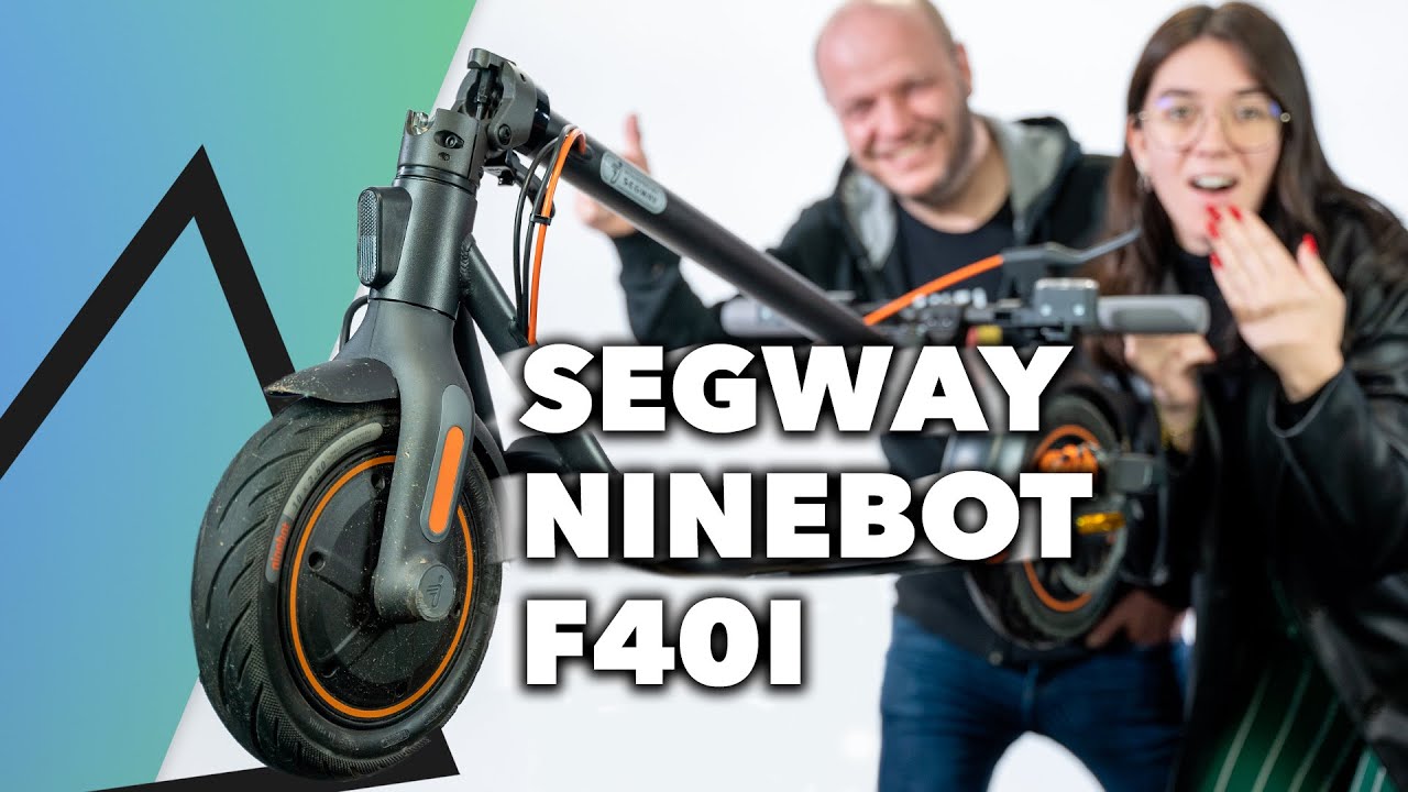 Segway-Ninebot F40i On l'a testé, on a adoré ! - YouTube