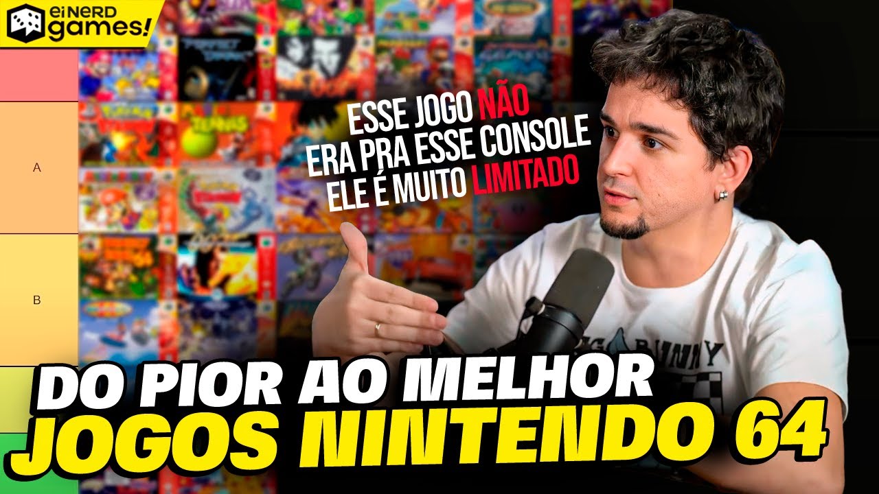 DO PIOR AO MELHOR JOGOS MEMORÁVEIS DO NINTENDO 64 COM ...