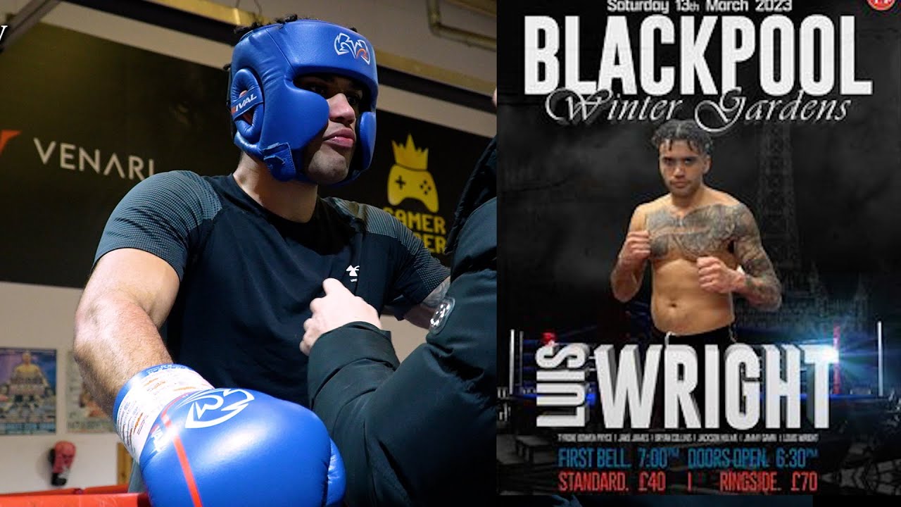VIPtv catches up with Luis Wright at his 1st spar of camp with Sonny ...