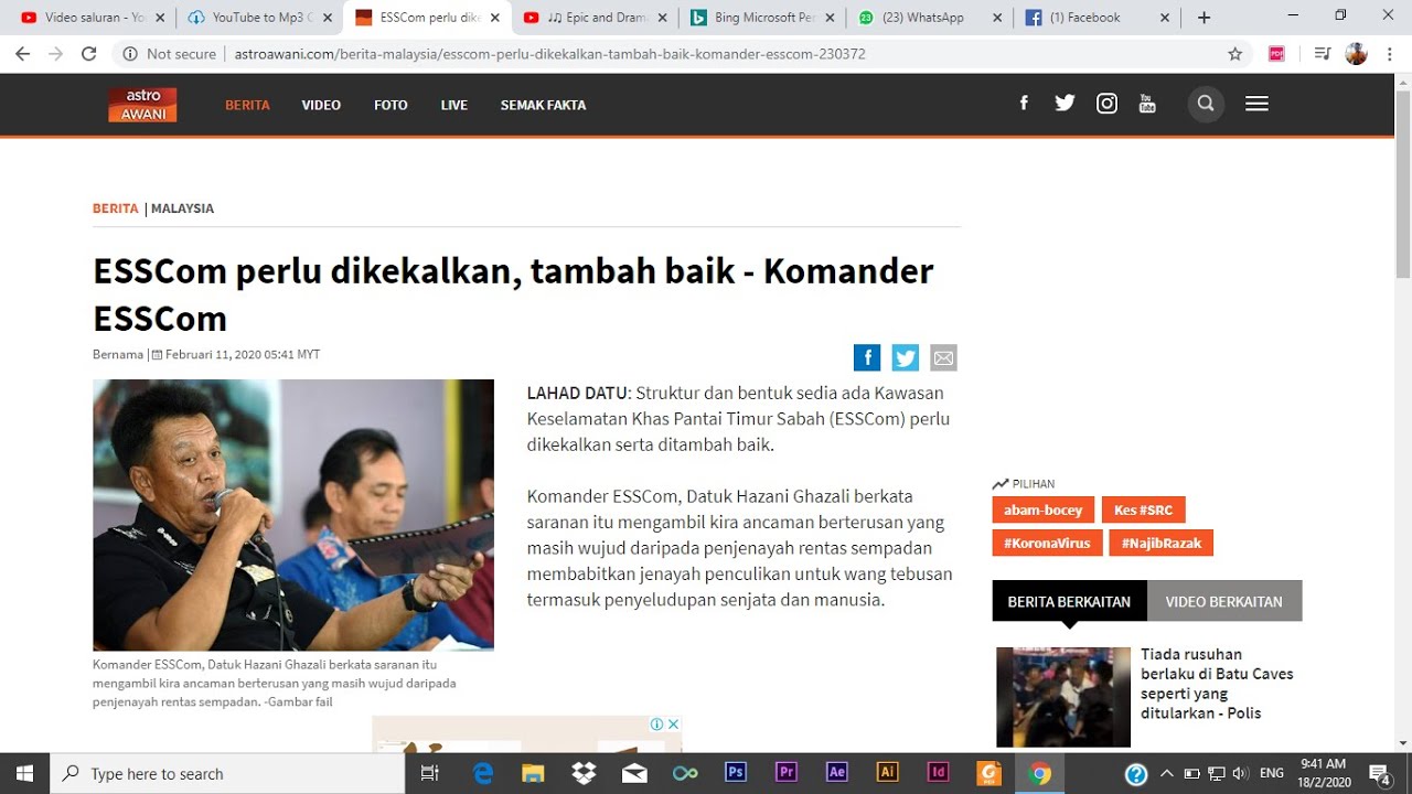 Esscom SABAH - YouTube