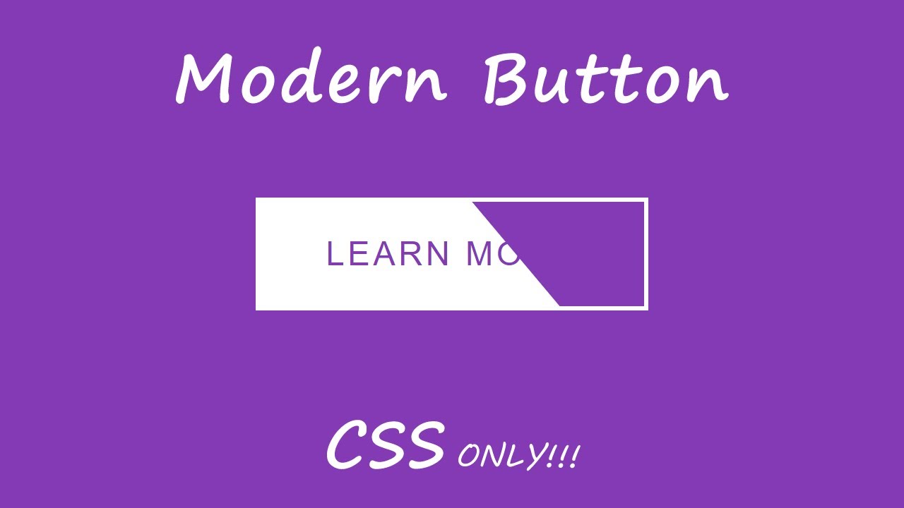 CSS Modern Button Hover Effect | CSS Animation - YouTube