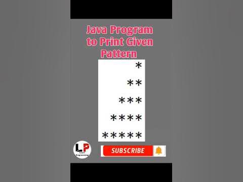 Java Pattern Program - 9 #shorts #youtubeshorts #javapatternprogram #learnprogramming2.0 - YouTube