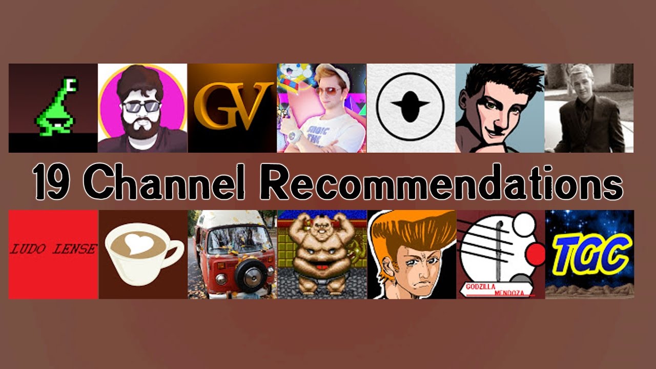 Watching Youtube: 19 Channel Recommendations - YouTube