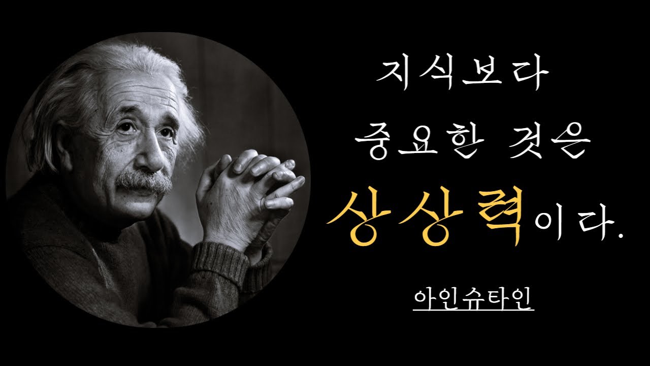 아인슈타인 명언 비판을 두려워하지마라 시기적절한 비판만큼 좋은 것도 없다 인생 철학 처세 마음을 울리는 명언 Youtube