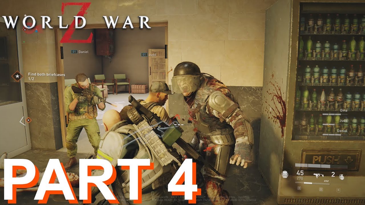 WORLD WAR Z - PC Gameplay Walkthrough Part 4 - No Commentary - YouTube