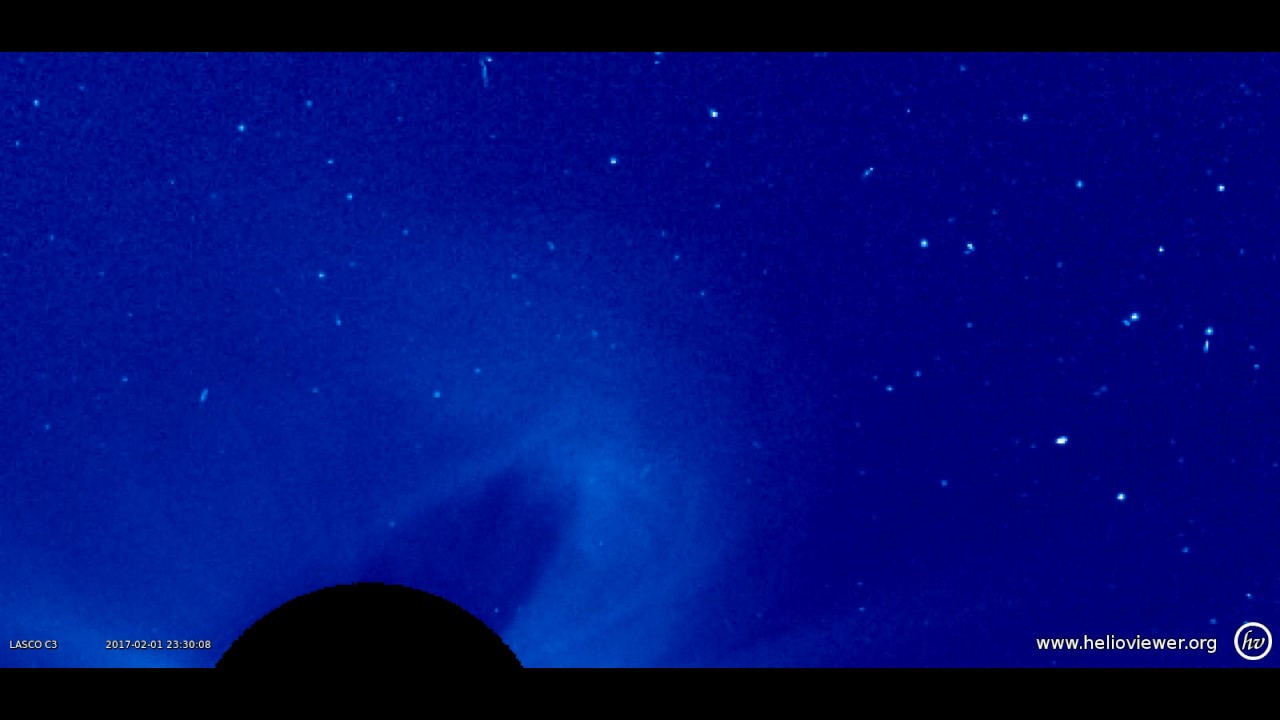 LASCO C3 (2017-02-01 11:06:08 - 2017-02-02 10:54:07 UTC) - YouTube