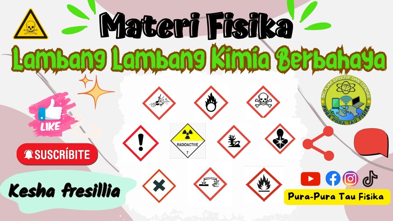 Simbol Bahan Kimia Berbahaya Yang Sebaiknya Anda Tahu | Keselamatan ...