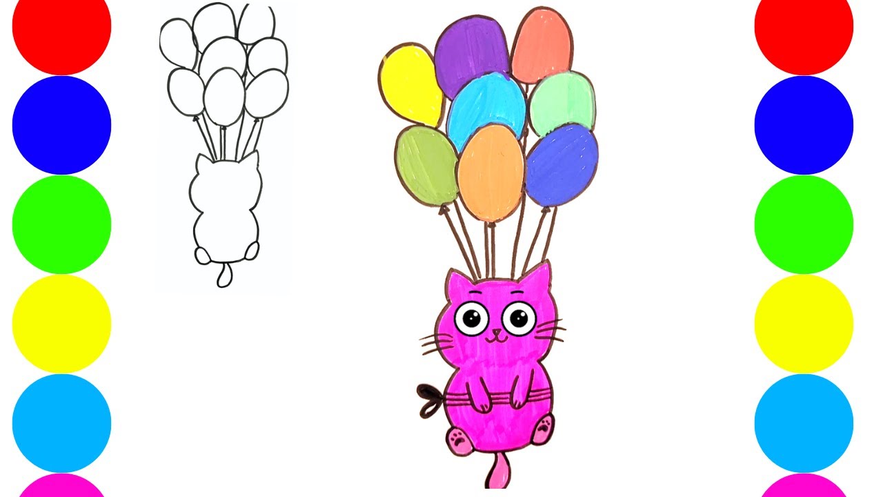 How to draw cute kitty | Easy step by step | cute Kitty drawing ...