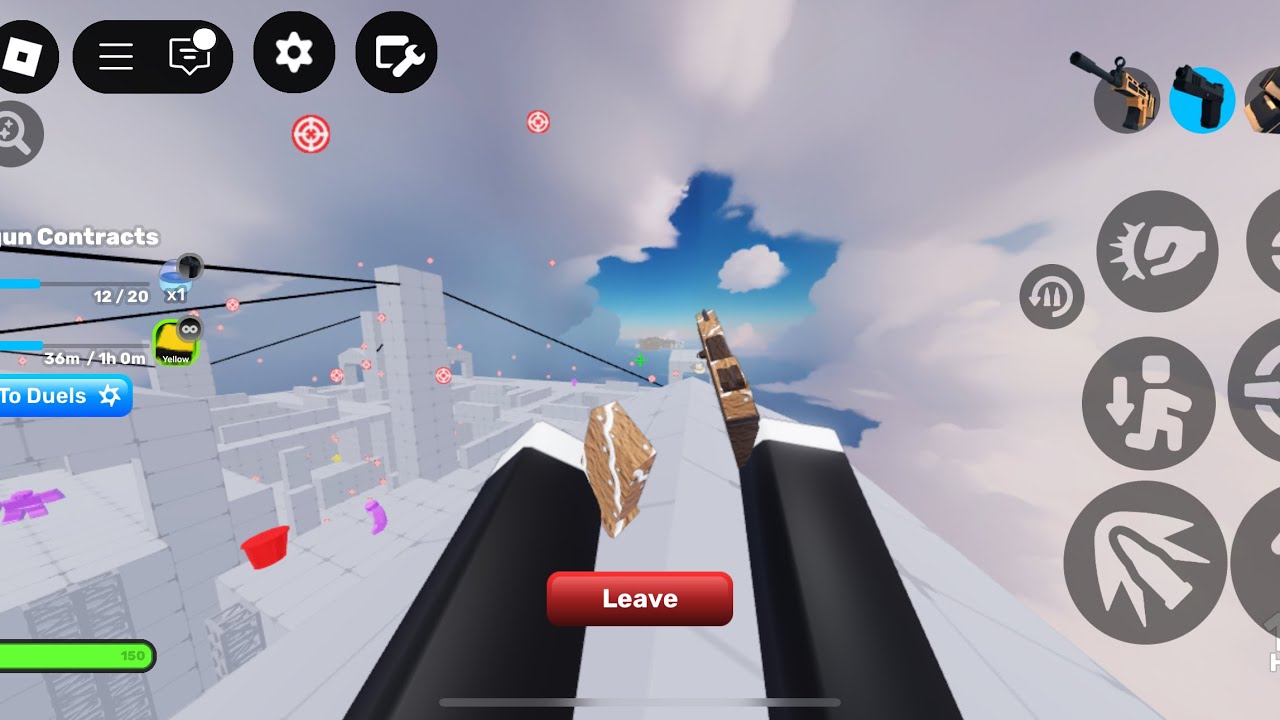 Only using the default loadout in rivals - YouTube