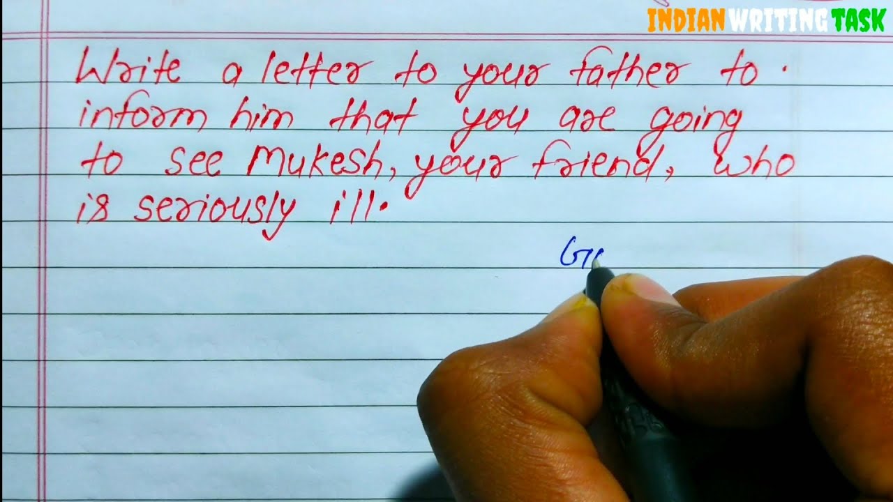 your father to inform him that you are going to see Mukesh, your father ...