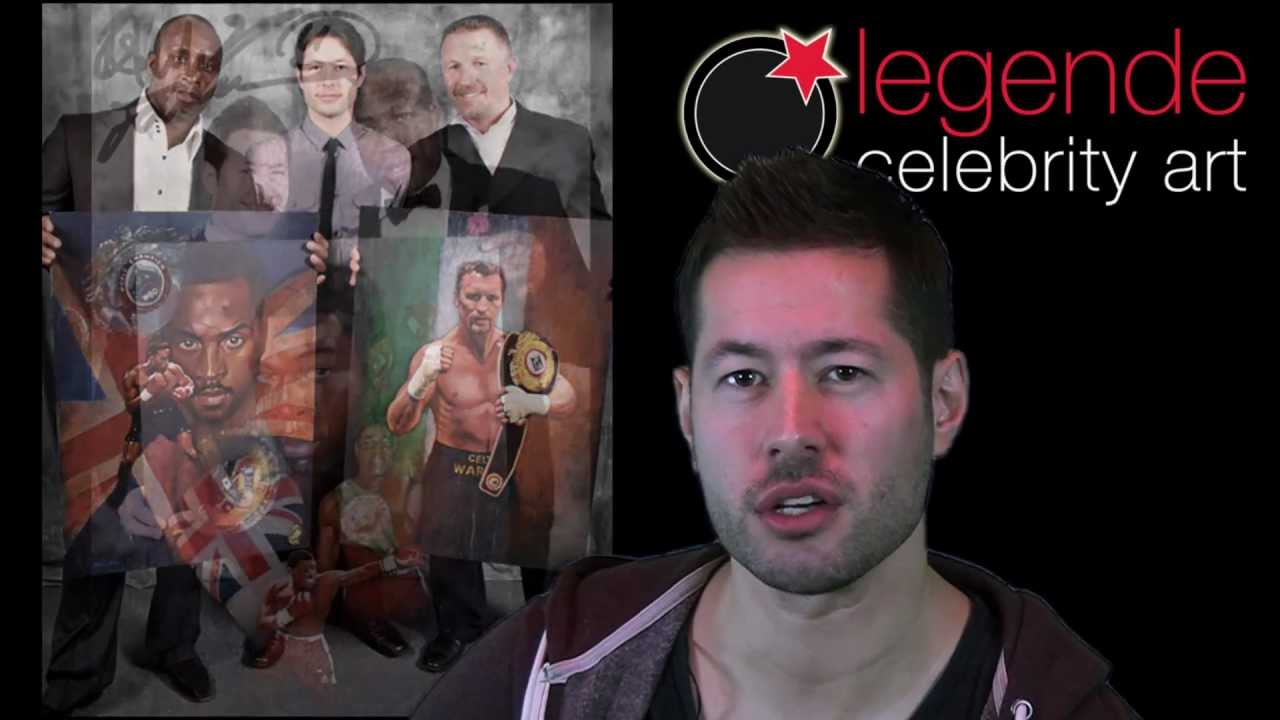 Legende Celebrity Art talks to artist Steve Alce - YouTube