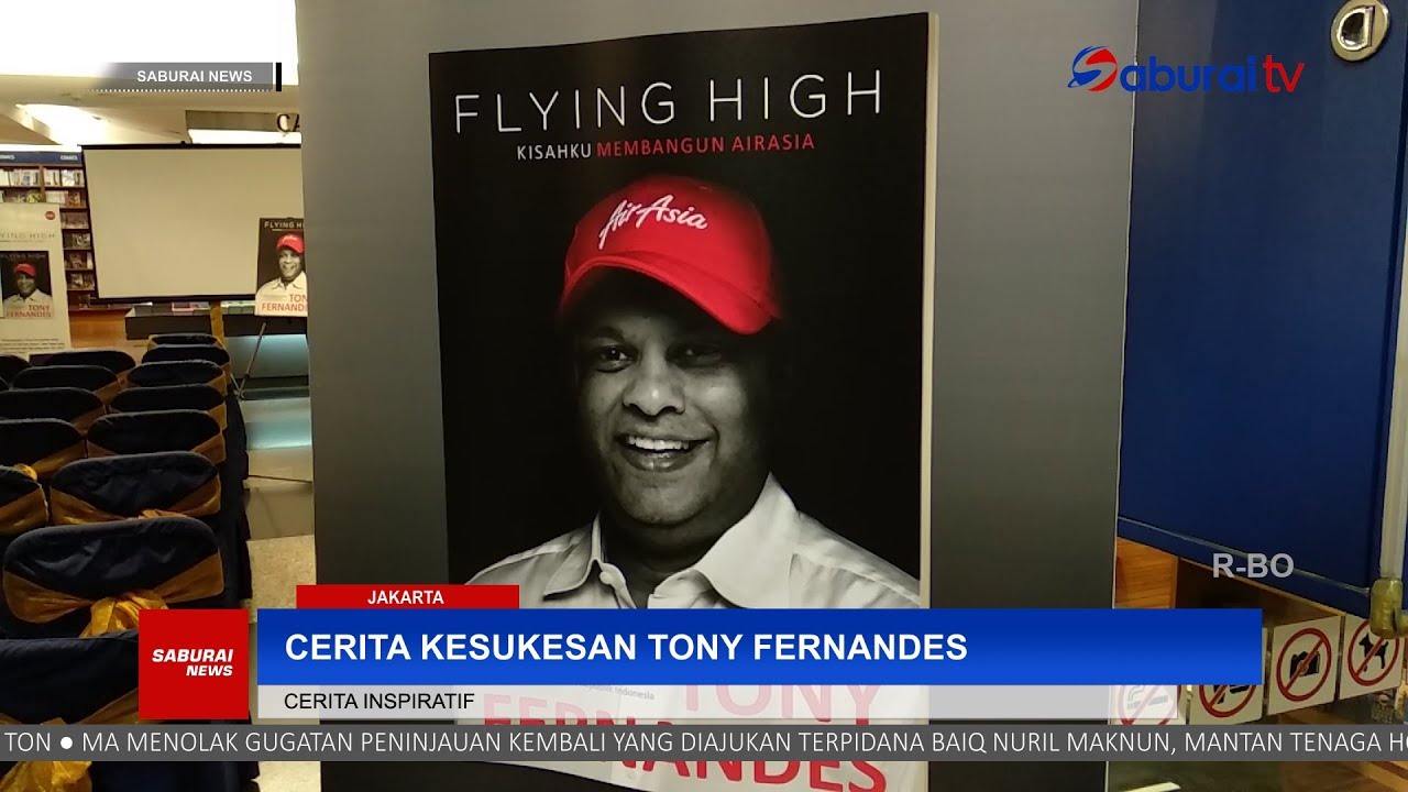 Cerita Sukses Tony Fernandes Pemilik Air Asia SaburaiNEWS - YouTube