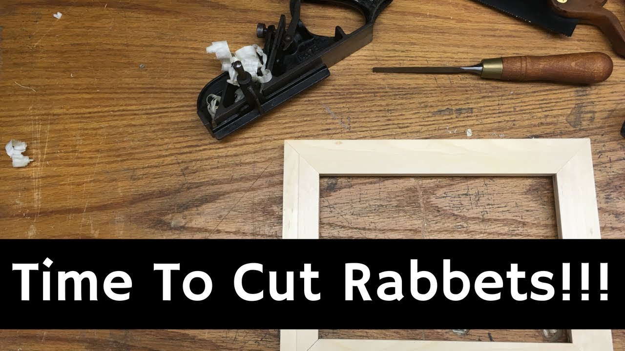 How To Make A Simple Mitered Picture Frame - Part 2 - YouTube