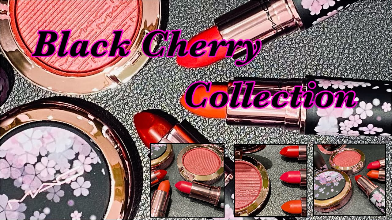 Black Cherry Collection by MAC Cosmetics | ROXYXMAC - YouTube