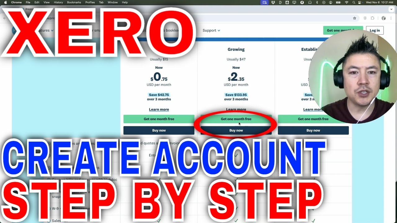 How To Sign Up Create Xero Account 🔴 - YouTube