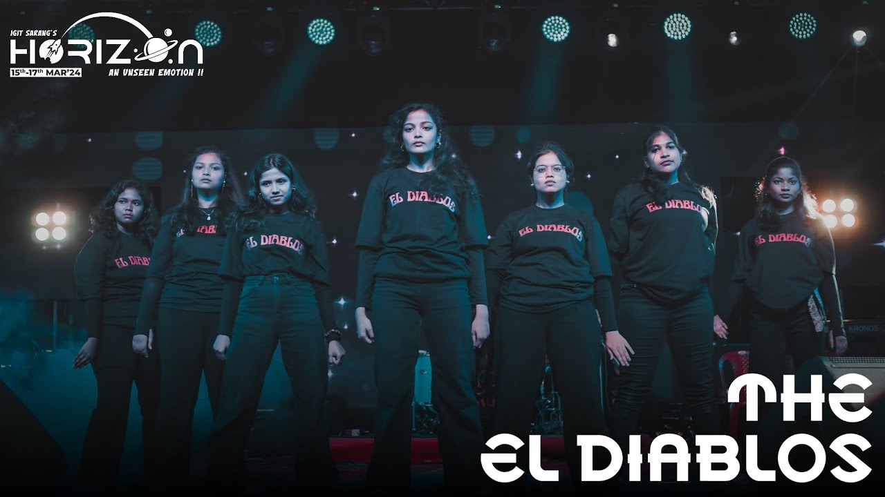 THE EL DIABLOS DANCE | HORIZON 2K24 | IGIT SARANG - YouTube