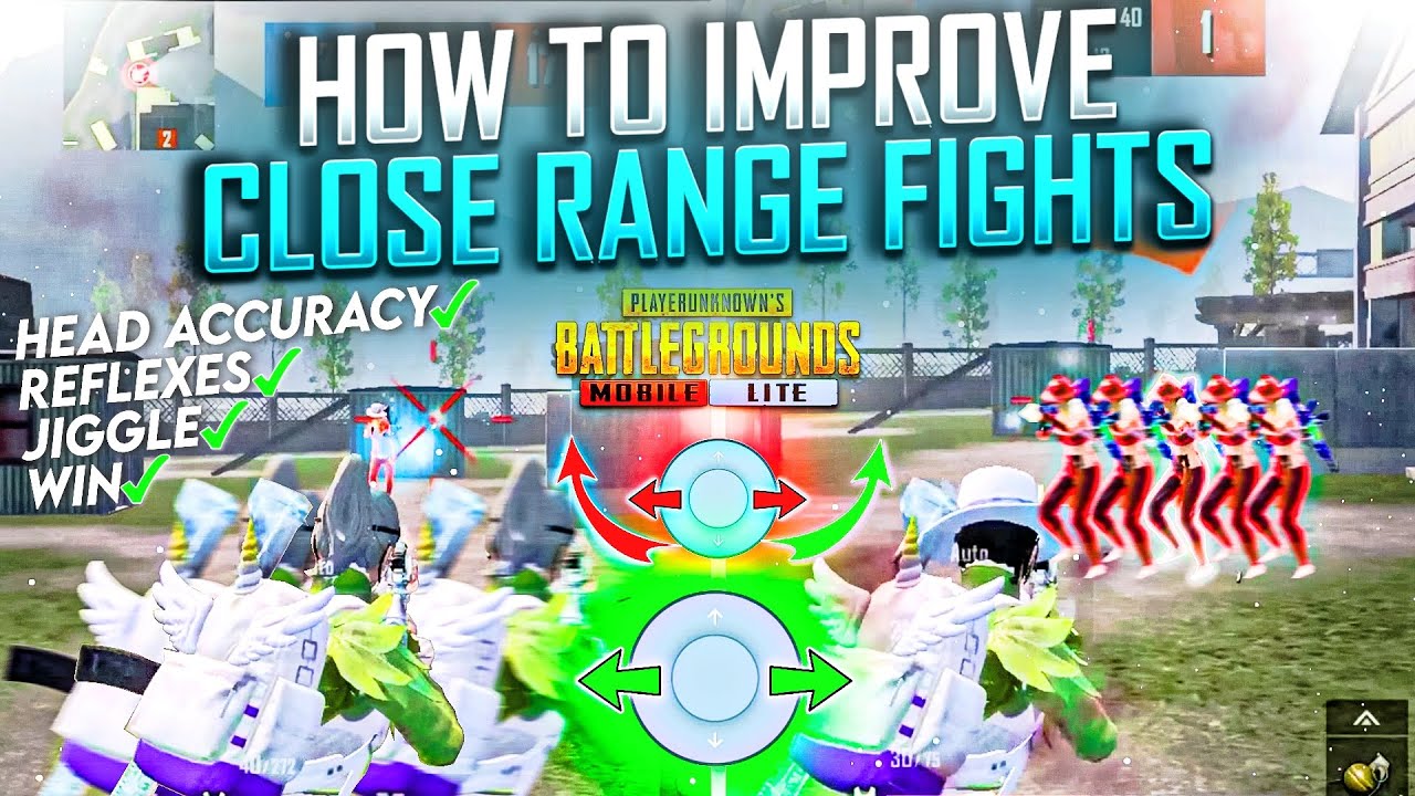 HOW TO IMPROVE CLOSE RANGE FIGHT IN PUBG LITE 🔥 Win Every Close Range ...