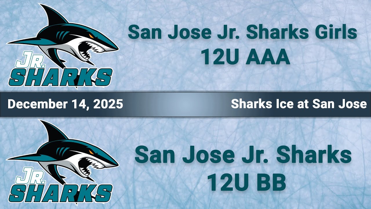 San Jose Jr Sharks Girls 12U AAA vs. San Jose Jr Sharks 12U BB - YouTube