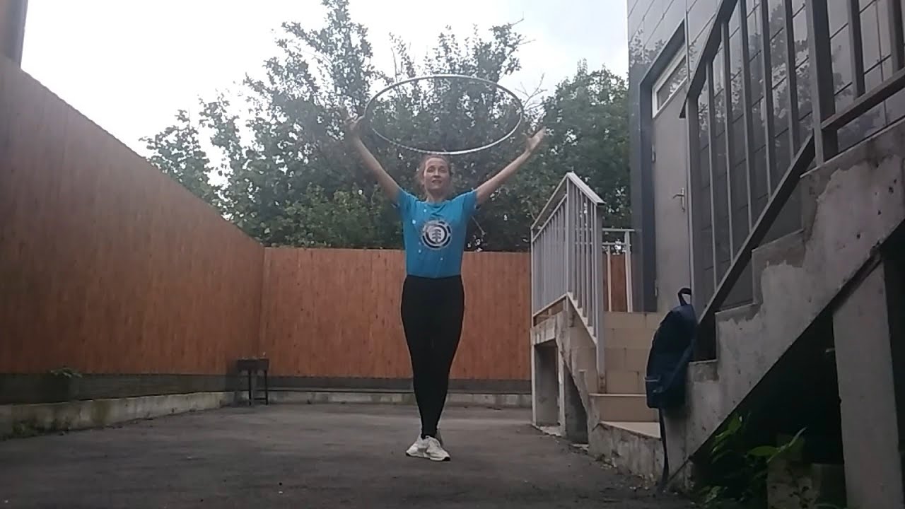 простые мастерства с обручем / simple ADs with the hoop - YouTube