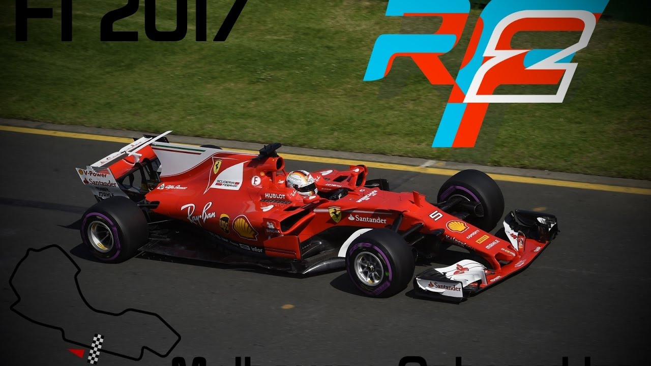 rFactor 2 - F1 2017, Scuderia Ferrari, Melbourne Onboard lap - YouTube