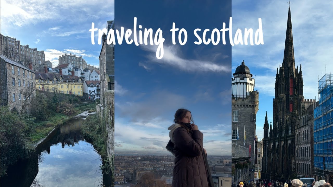 traveling to scotland - study abroad, edinburgh, CHRISTMAS - YouTube