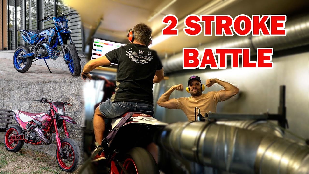 500cc BRC vs. 300cc KTM Dyno Run - YouTube