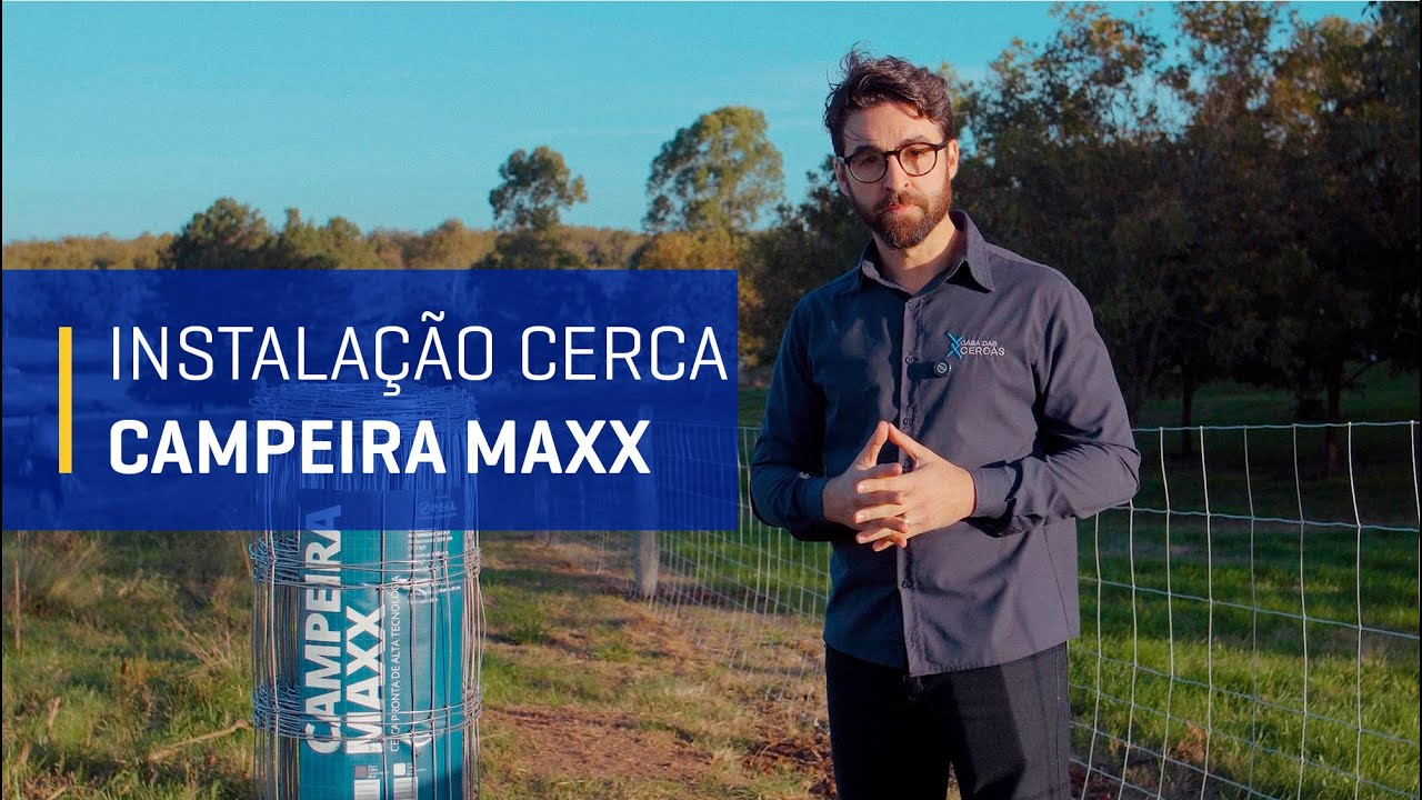 Instalação cerca pronta Campeira Maxx - YouTube