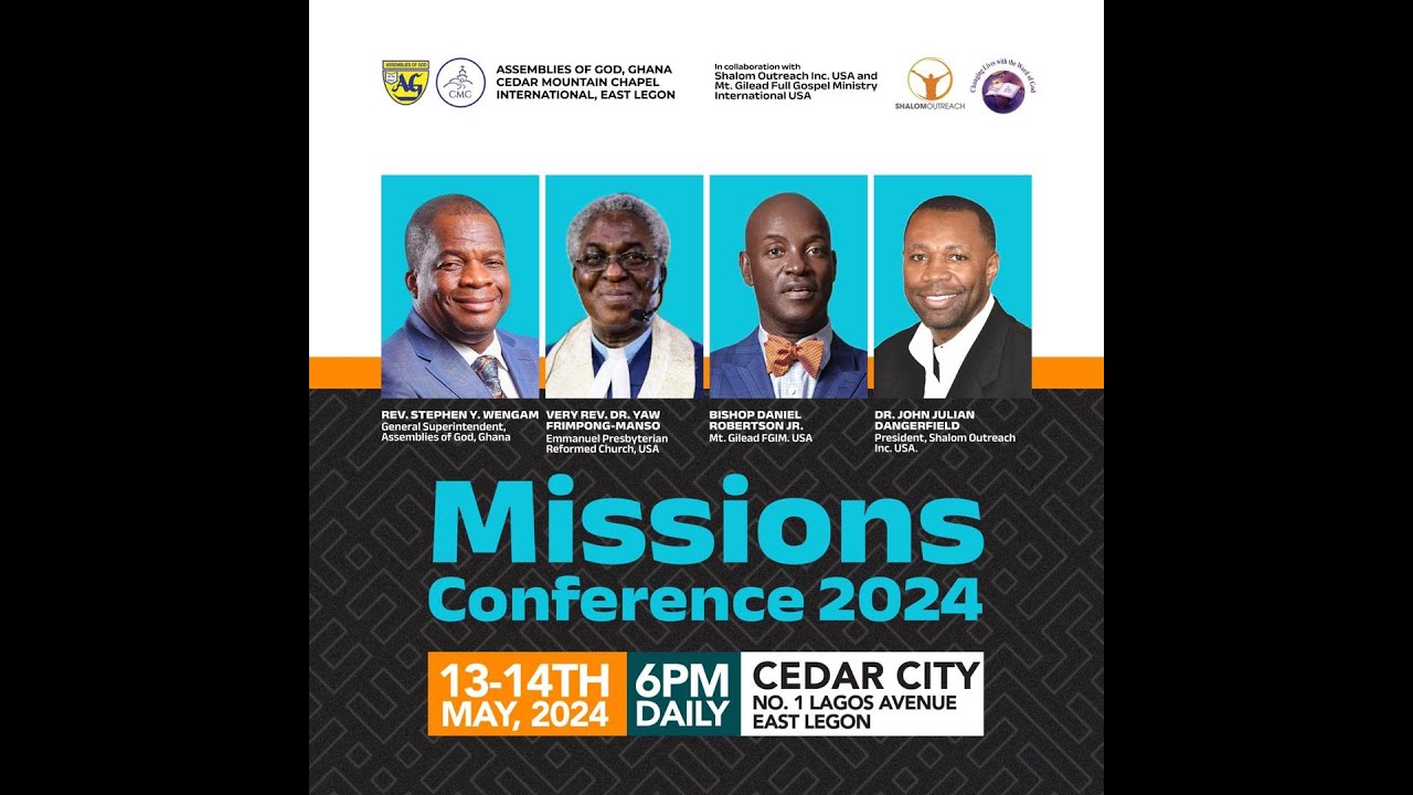 MISSIONS CONFERENCE 2024 || DAY ONE - YouTube