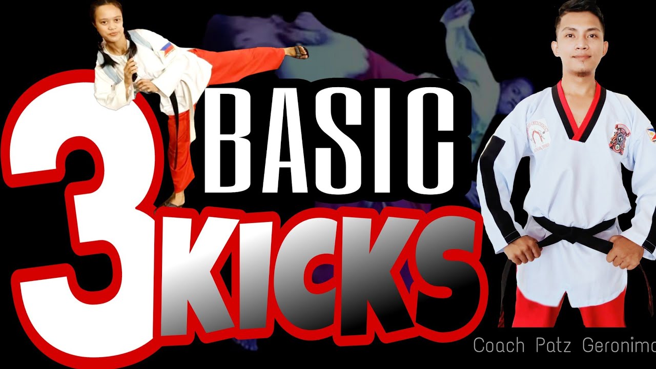 SIKARAN Martial Arts: 3 FUNDAMENTAL BASIC KICKS TUTORIAL (Tagalog ...