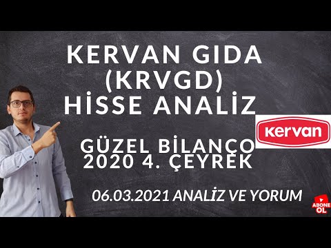 KRVGD HİSSE | KRVGD HİSSE ANALİZ | KERVAN GIDA HİSSE | KERVAN GIDA ANALİZ | En Başarılı Borsa Kanalı