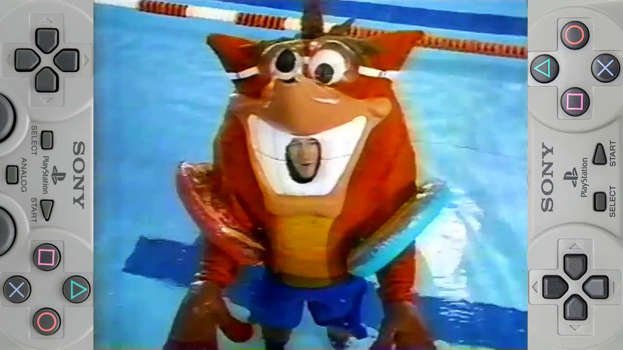 Crash Bandicoot: Warped - "Swimming" (Sony PlayStation\PSX\Commercial ...