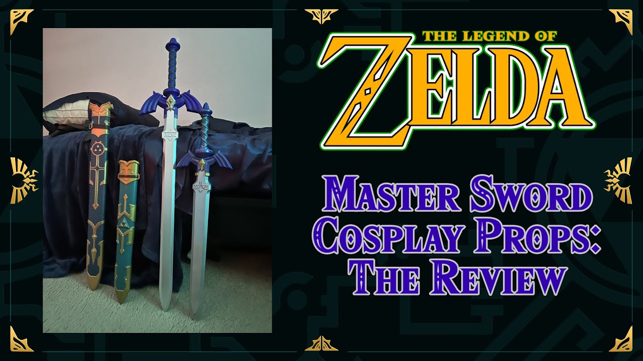 Major Reviews: Master Sword Cosplay Props - YouTube