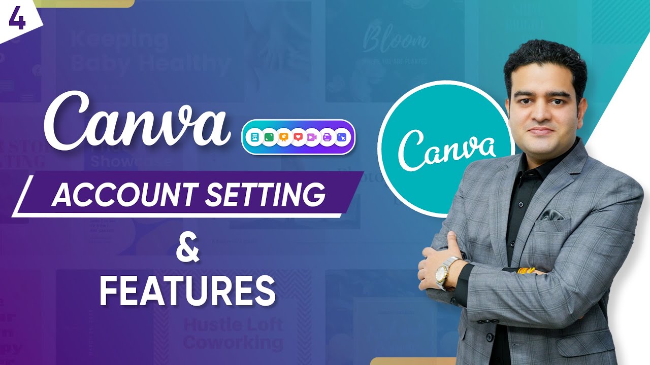 Canva Account Settings and Features Complete Overview | Canva Basic ...