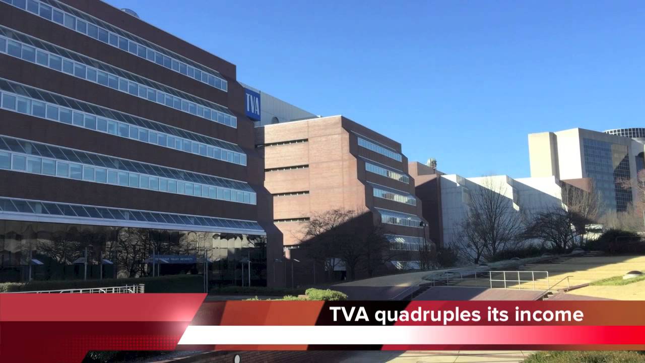 TVA quadruples its income - Tennessee Valley Authority - YouTube