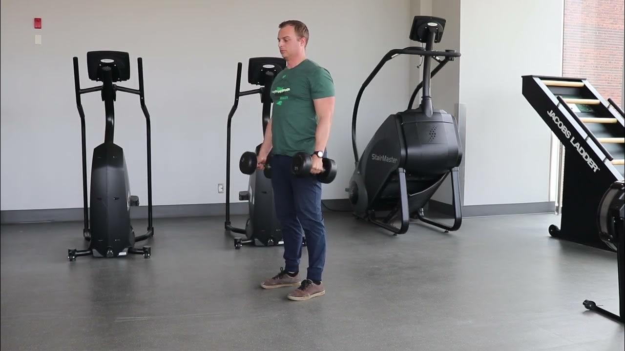 Biceps Curl Neutral to Supination with DB - YouTube