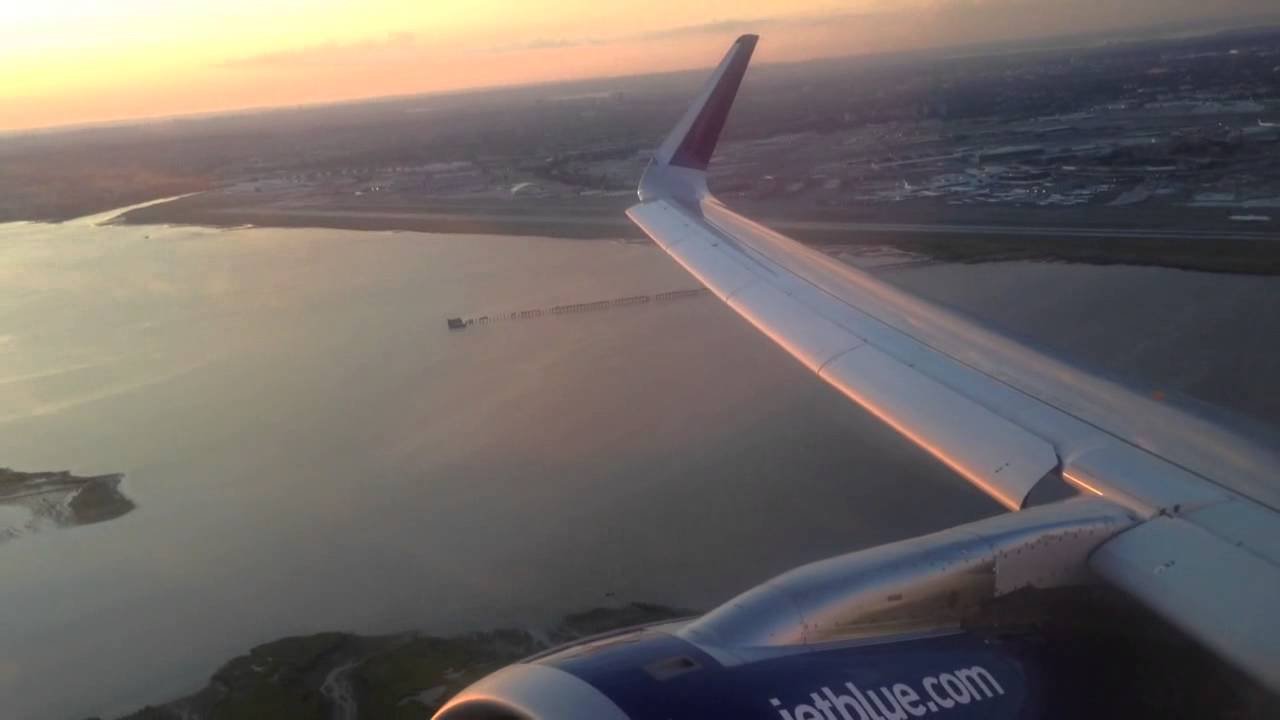 JetBlue A320 w/Sharklet takeoff from JFK - YouTube