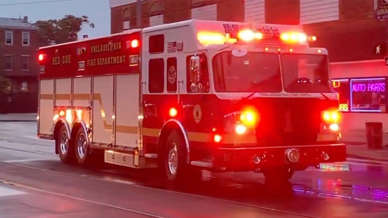 PFD Rescue 1 Responding HORN - YouTube