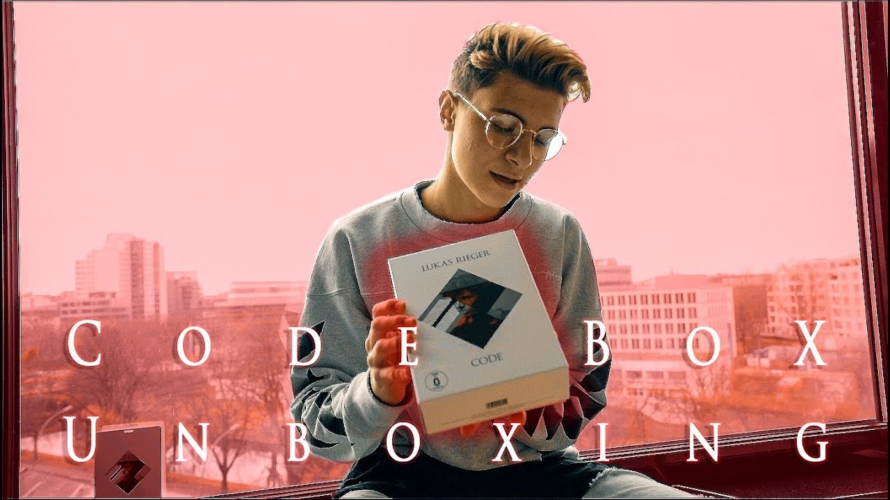 Lukas Rieger Unboxing "CODE" Premium Edition - YouTube