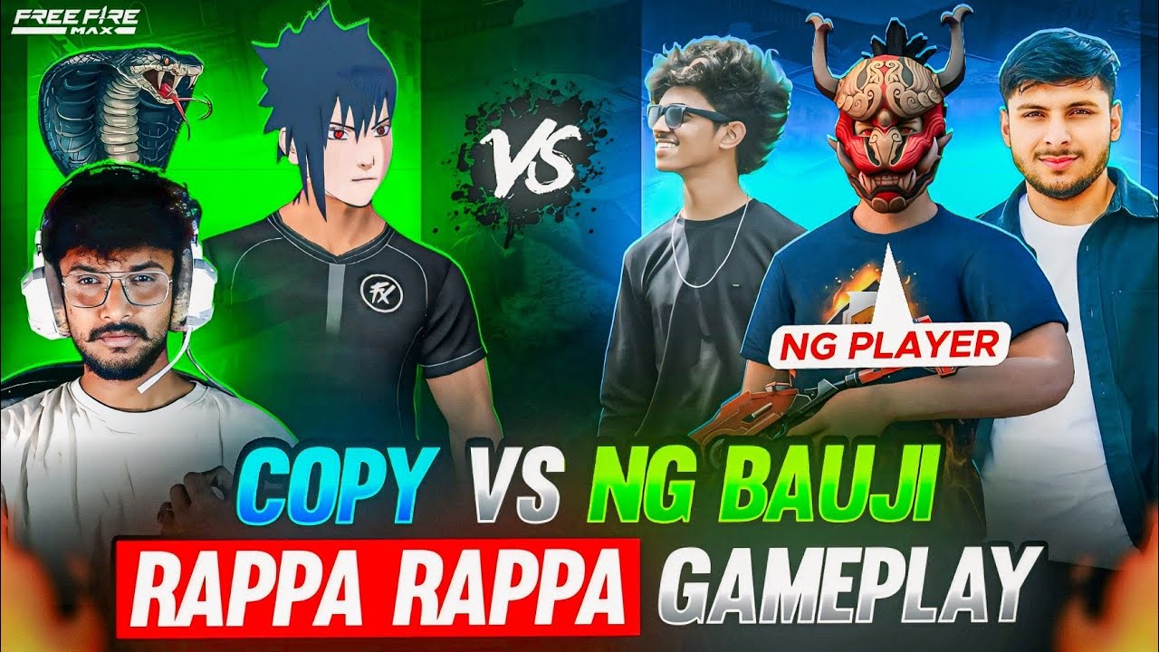 COPY 😎 VS NG BAUJI 🥵|| RAPPA RAPPA REACTIONS 🔥🔥||@SANZO-007 ...