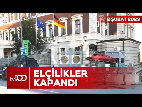 Türkiye'de Bazı Avrupa Ülkelerinin Konsoloslukları Kapandı | Ece Üner ile Tv100 Ana Haber