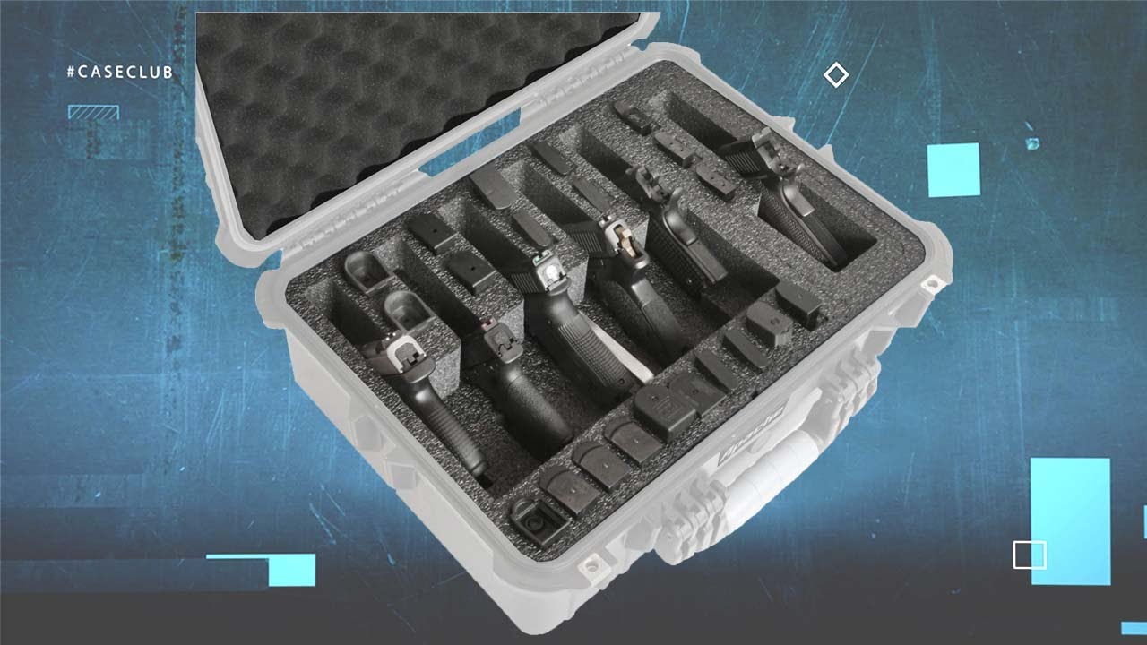 6 Pistol Foam for Apache 4800 Case - YouTube