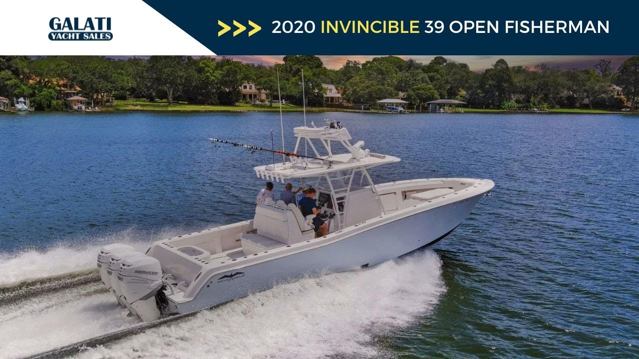 2020 Invincible 39 Open Fisherman For Sale – Triple Mercury 400s ...