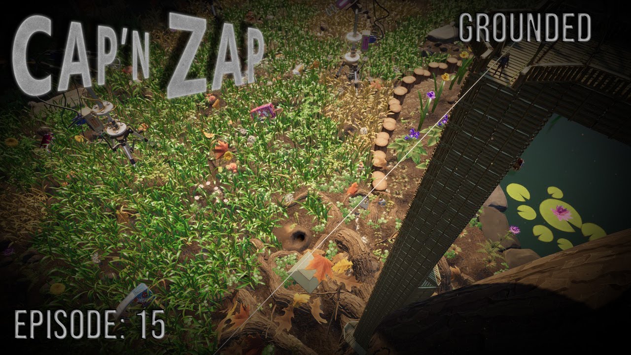 Massive Treehouse Base Build Part 1 | Grounded S01E15 - YouTube