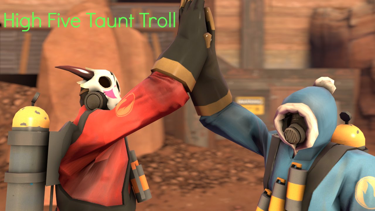 TF2: High Five Troll - YouTube