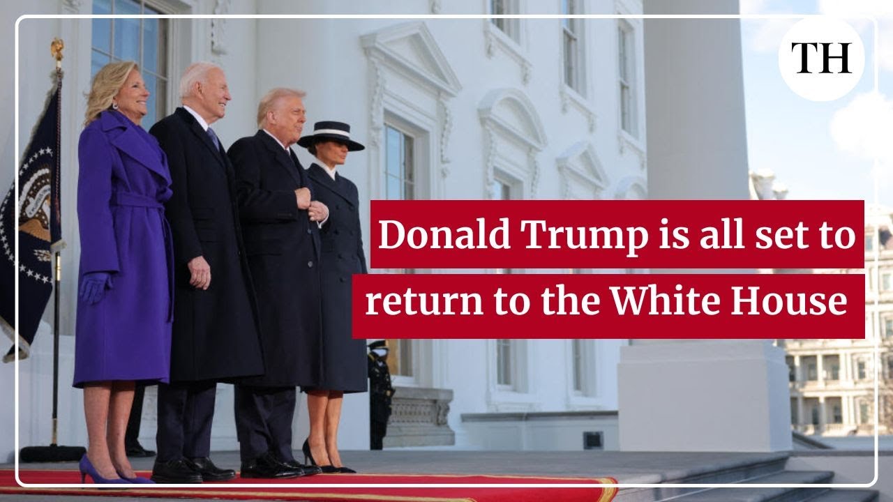 Donald Trump meets Joe Biden ahead of inauguration - YouTube