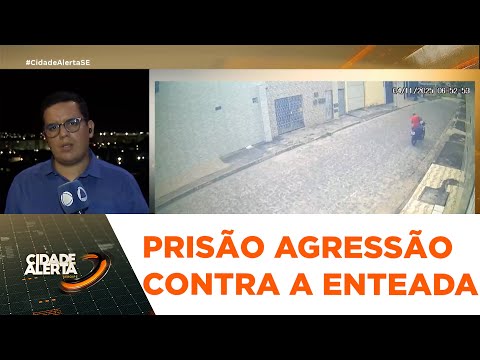 Suspeito de agredir enteada de 4 anos é preso; ele foi flagrado por câmera de segurança - CA