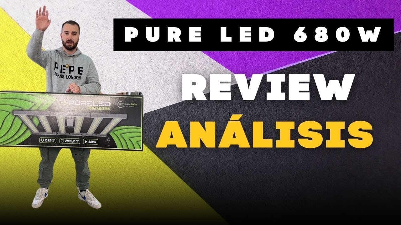 REVIEW PURE LED PRO 680W - YouTube